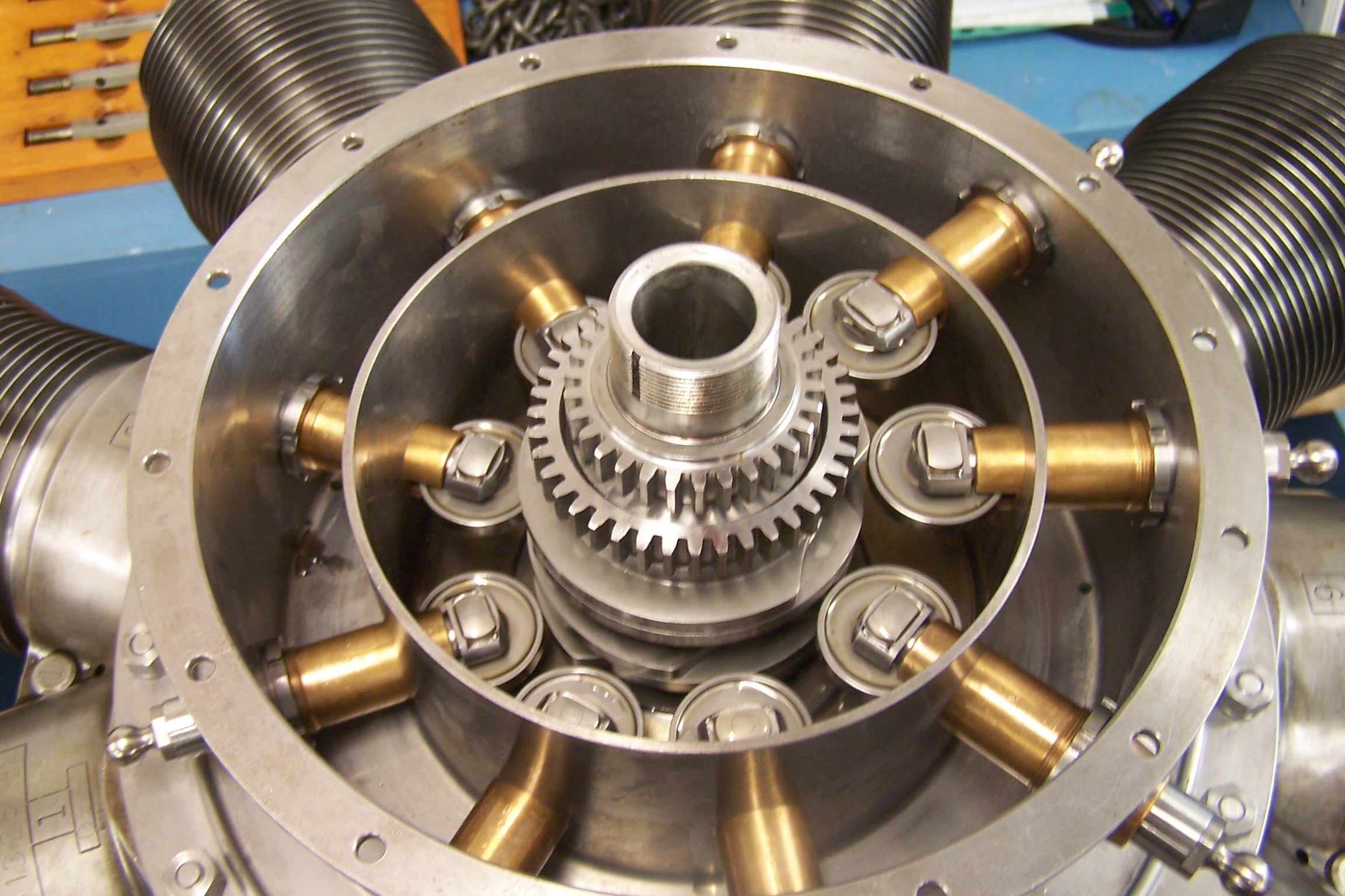 Gnome 9 B 2 Engine Build 5 | The Vintage Aviator