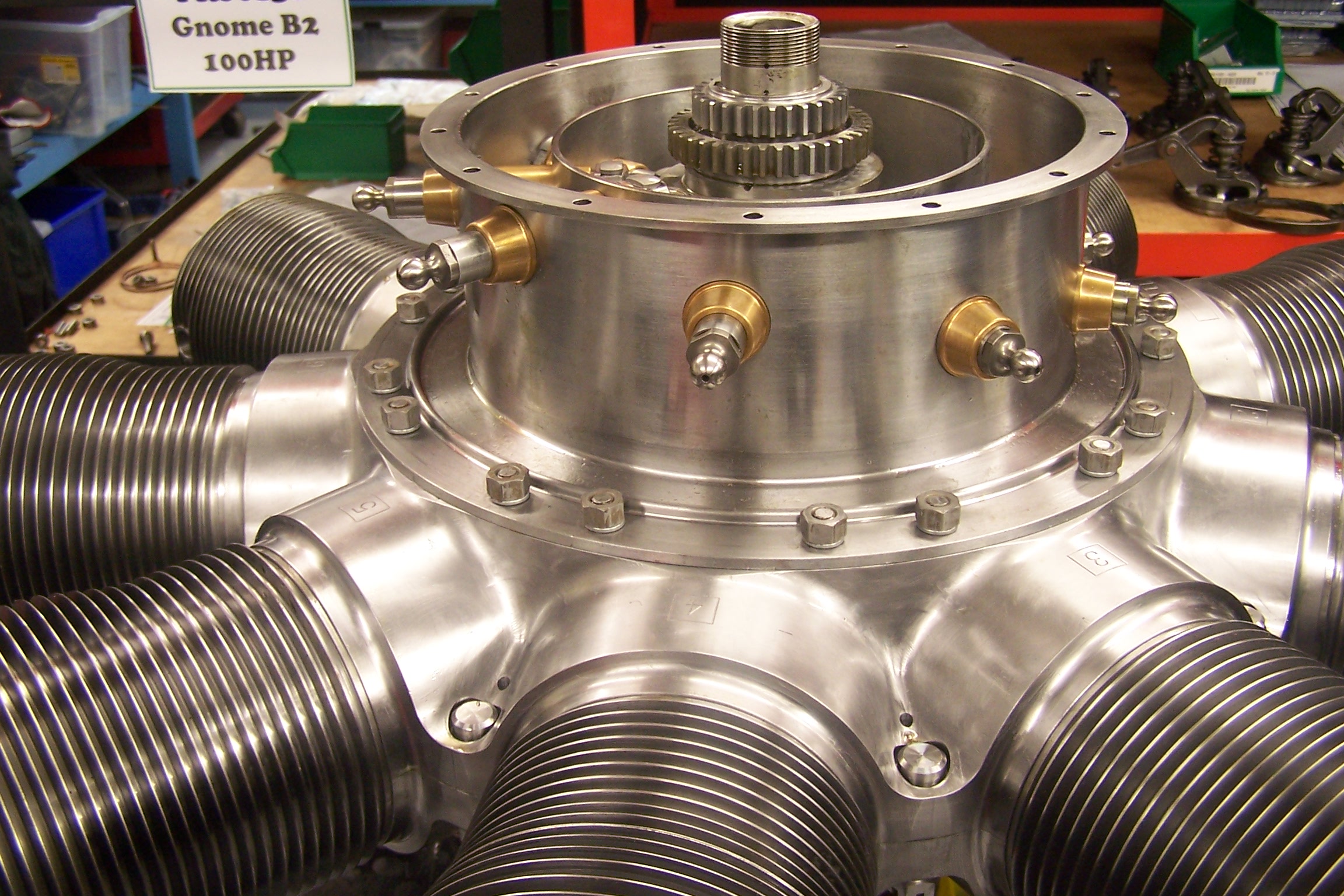 Gnome 9 B 2 Engine Build 17 | The Vintage Aviator