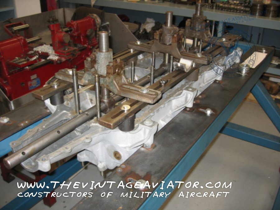 White Metal Bearings - line boring jig | The Vintage Aviator